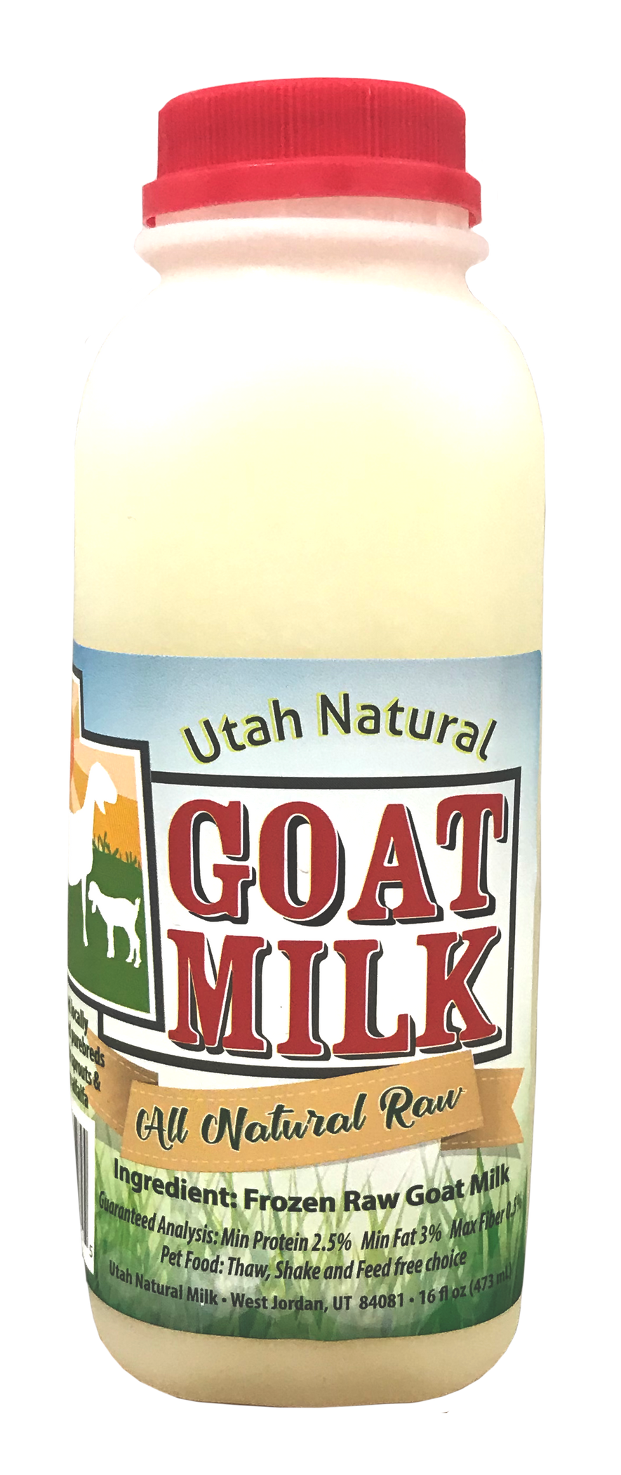 Utah Natural | Frozen Raw Goats Milk — Pet Spawt