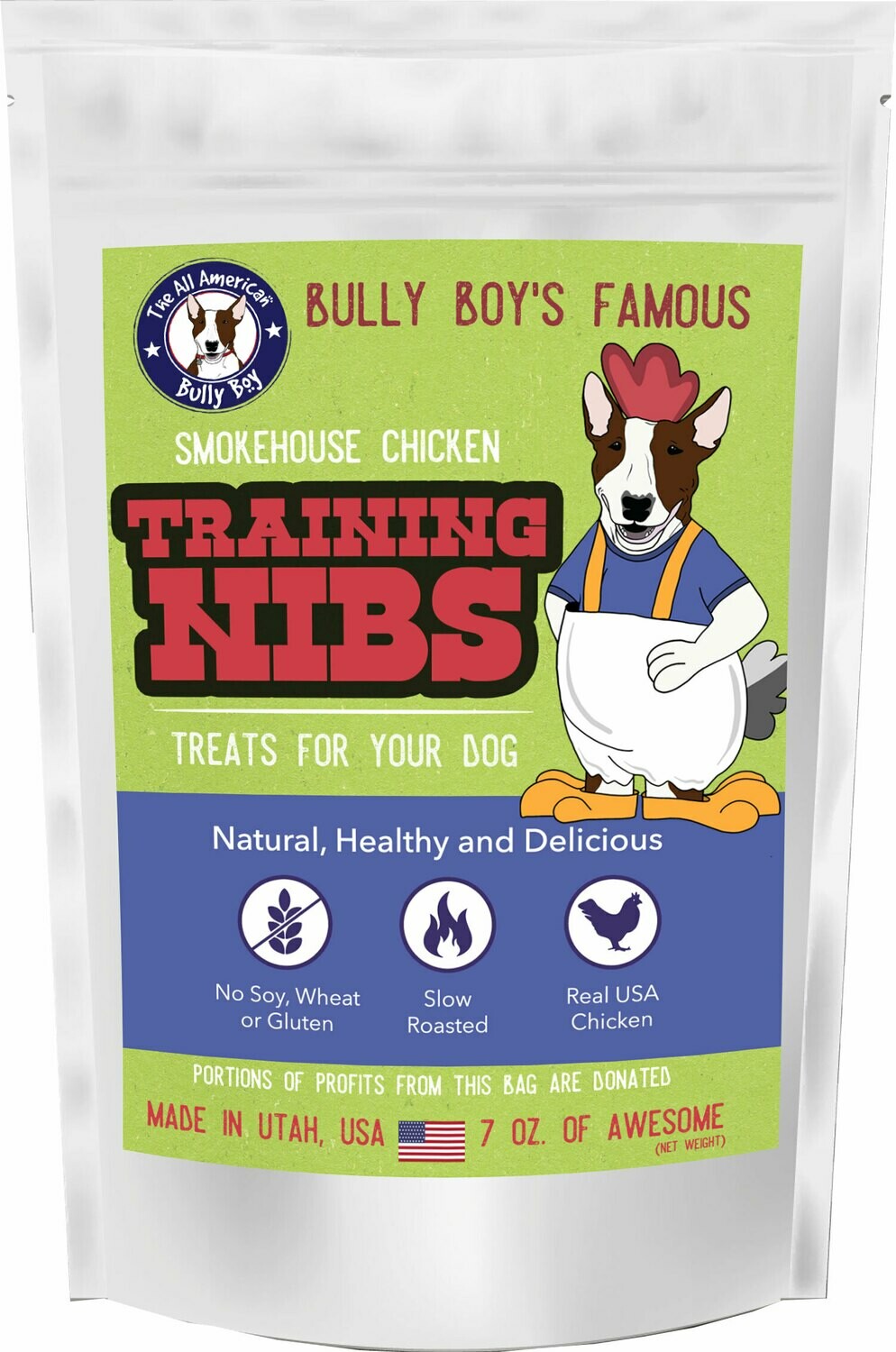 Bully Boy | Bully Boy Chicken Nibs 7 oz — Pet Spawt
