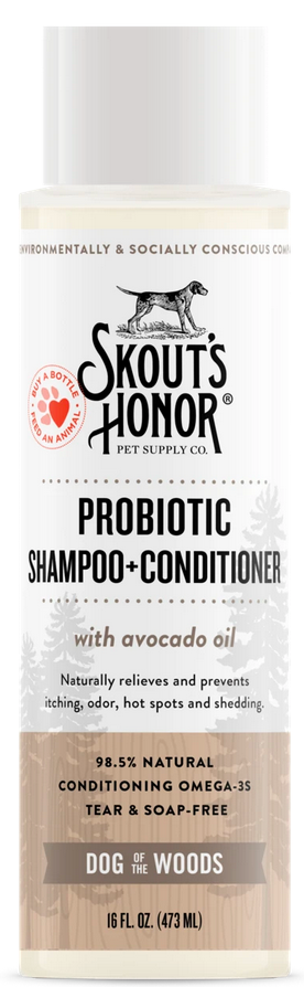 Skout's Honor | Dog of the Woods 2-in-1 Probiotic Shampoo & Conditione ...