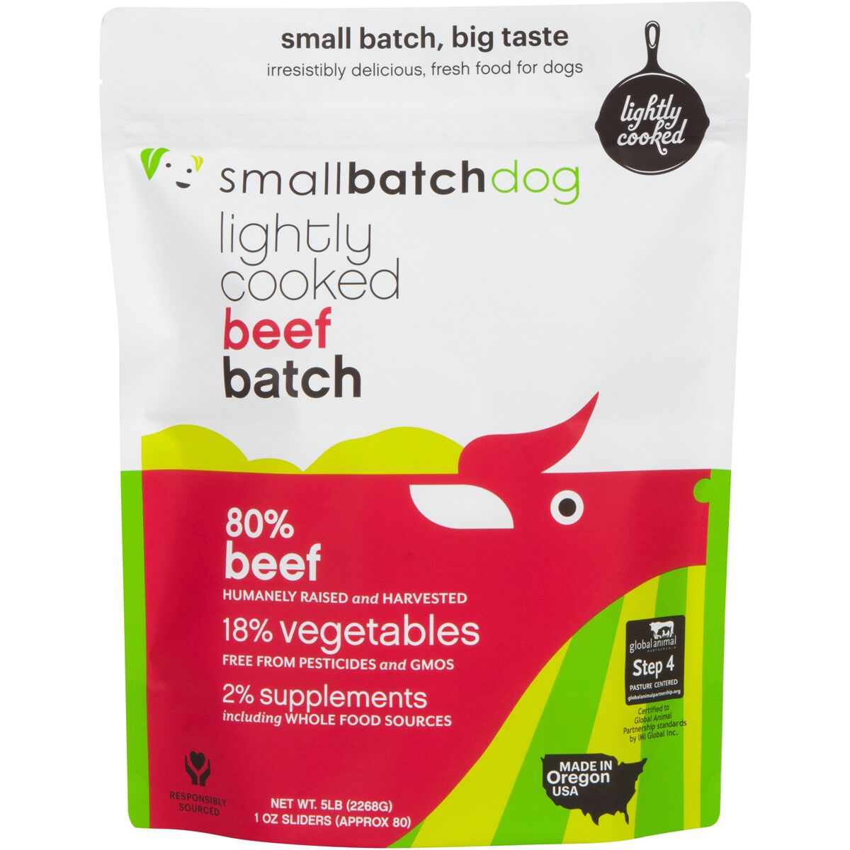 Small Batch | Lightly Cooked Beef Batch (frozen) — Pet Spawt